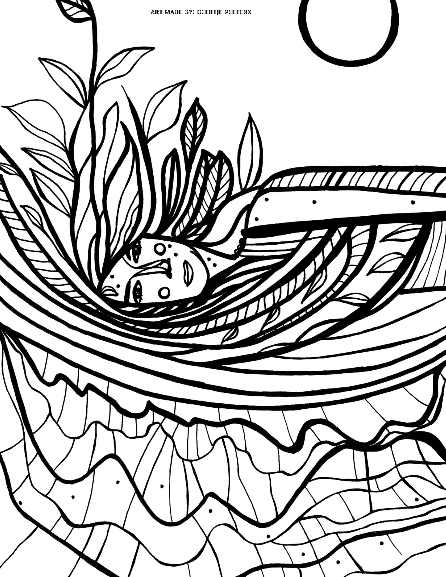Greek Sea Goddesses Colouring Book PRINTABLE A4 - Etsy