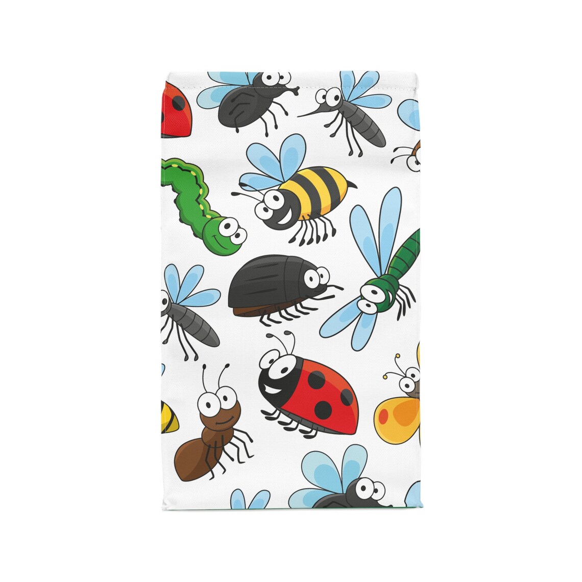Kids Personalized Bugs Lunch Bag, Lunch Bags for Kids, Personalized ...