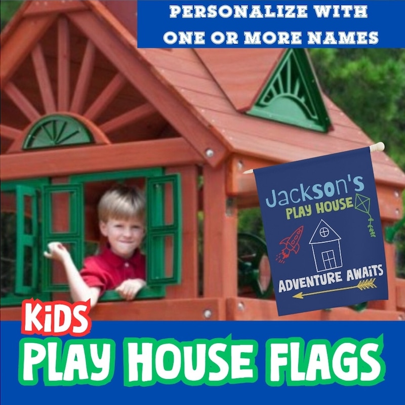 Playhouse Flags - Etsy