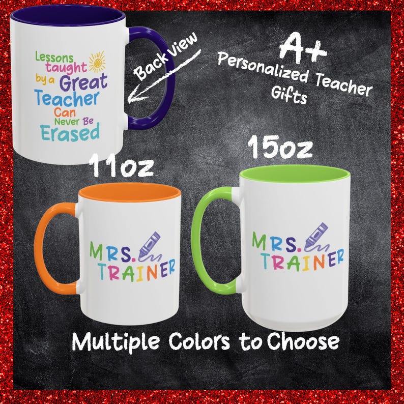 Teacher Appreciation Gift Card Holder, Personalized Gifts for Teachers ...