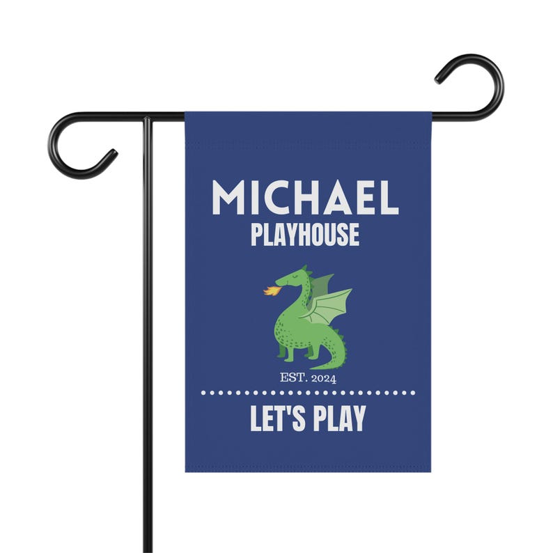 Playhouse Flag, Colorful Banner for Kids Play Space, Gift for Children ...