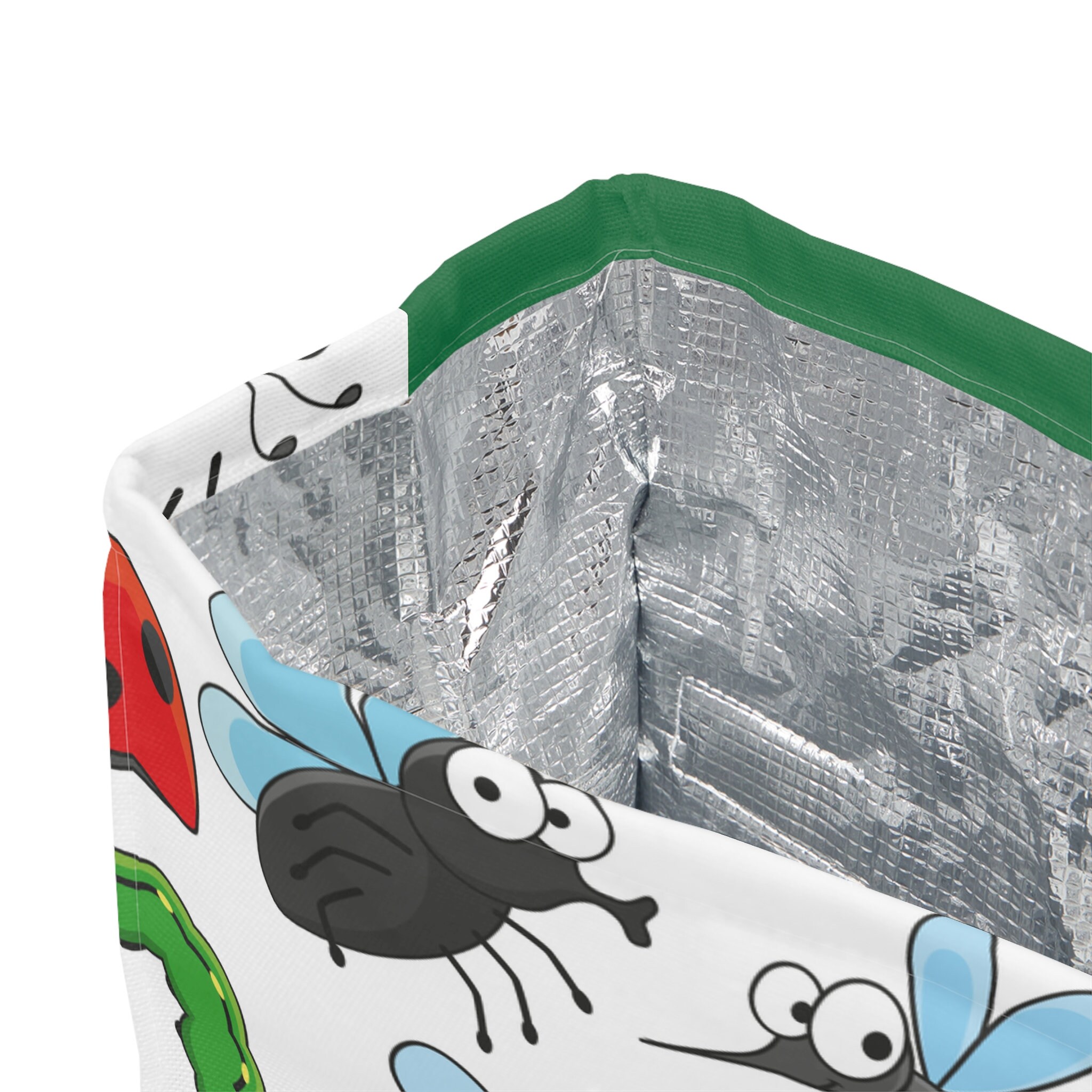 Kids Personalized Bugs Lunch Bag, Lunch Bags for Kids, Personalized ...