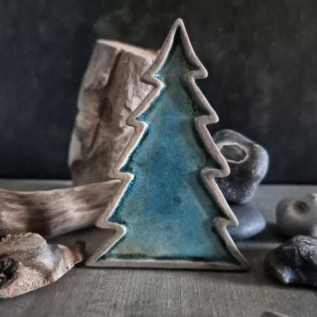 Ceramic Christmas Tree Decoratione Pine Tree Christmas Gift Tree ...