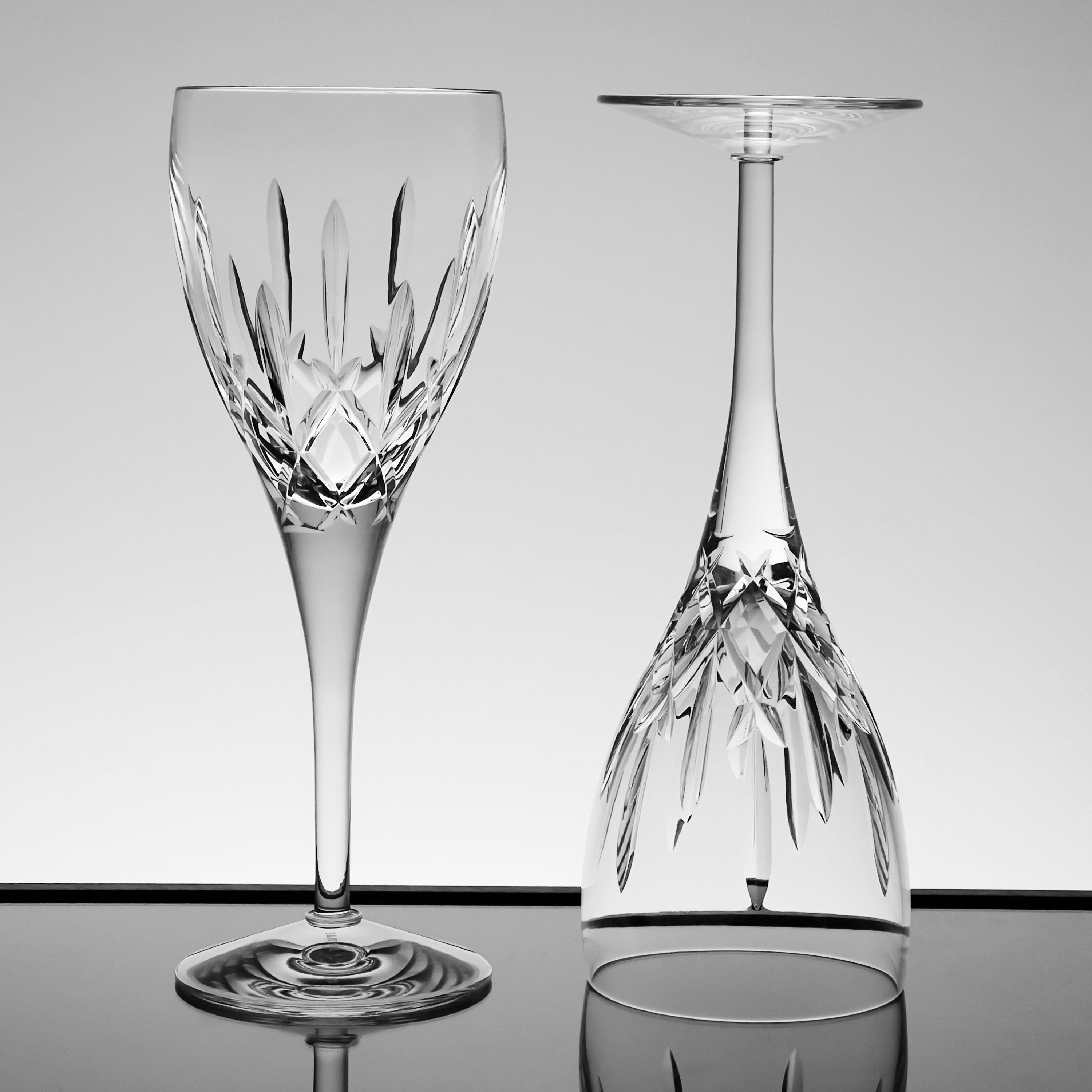 Vintage Fine Crystal Wine Glasses, Set of 3, Stuart Crystal England ...