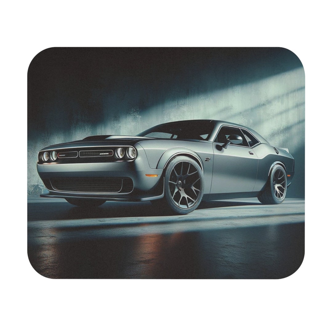 2020 Silver Dodge Challenger Mousepad - Etsy