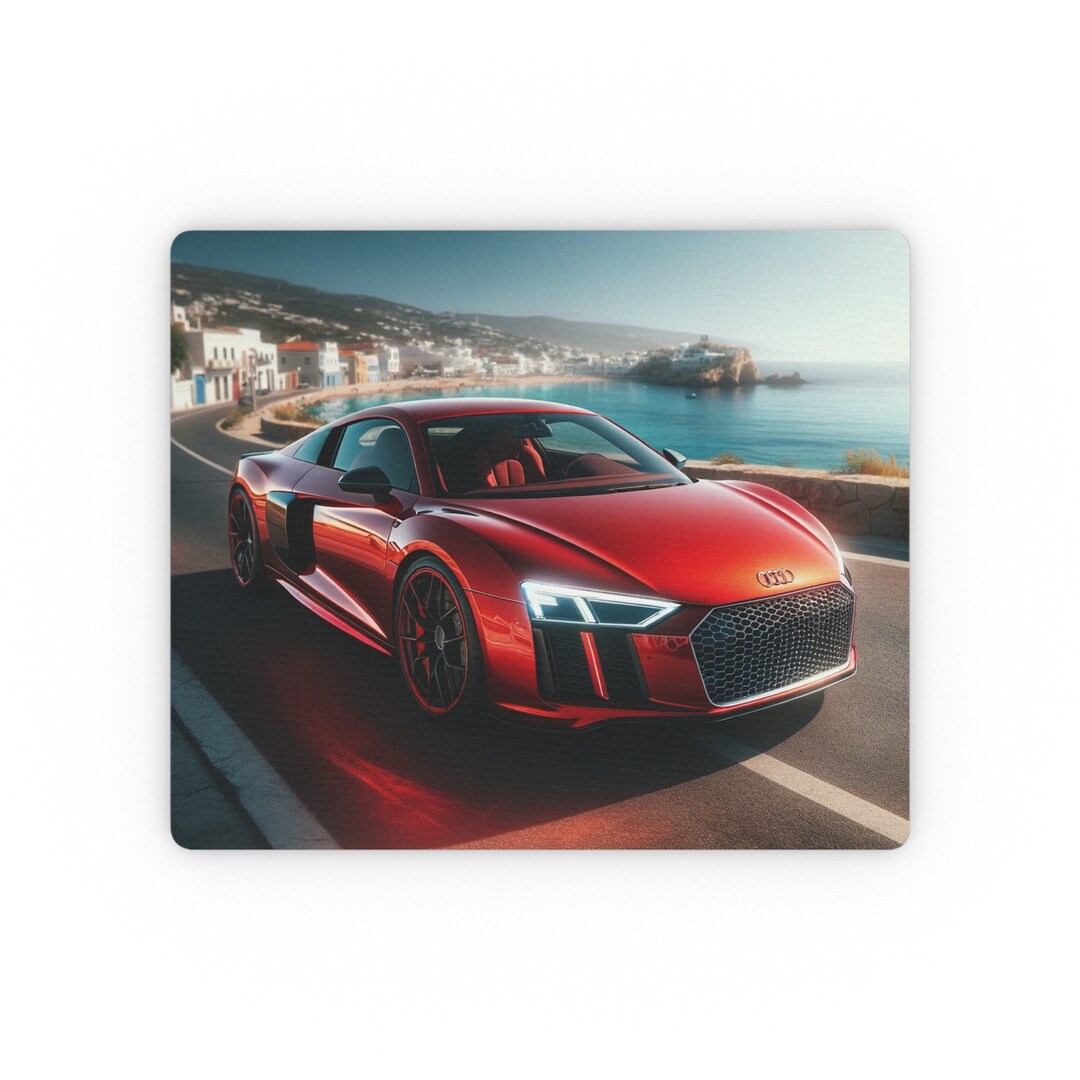 2000s Red Audi R8 Mousepad - Etsy