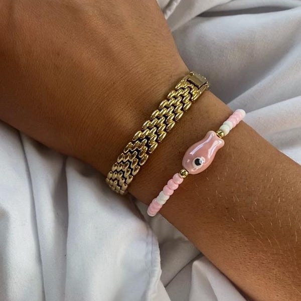 Fish Bracelet - Etsy