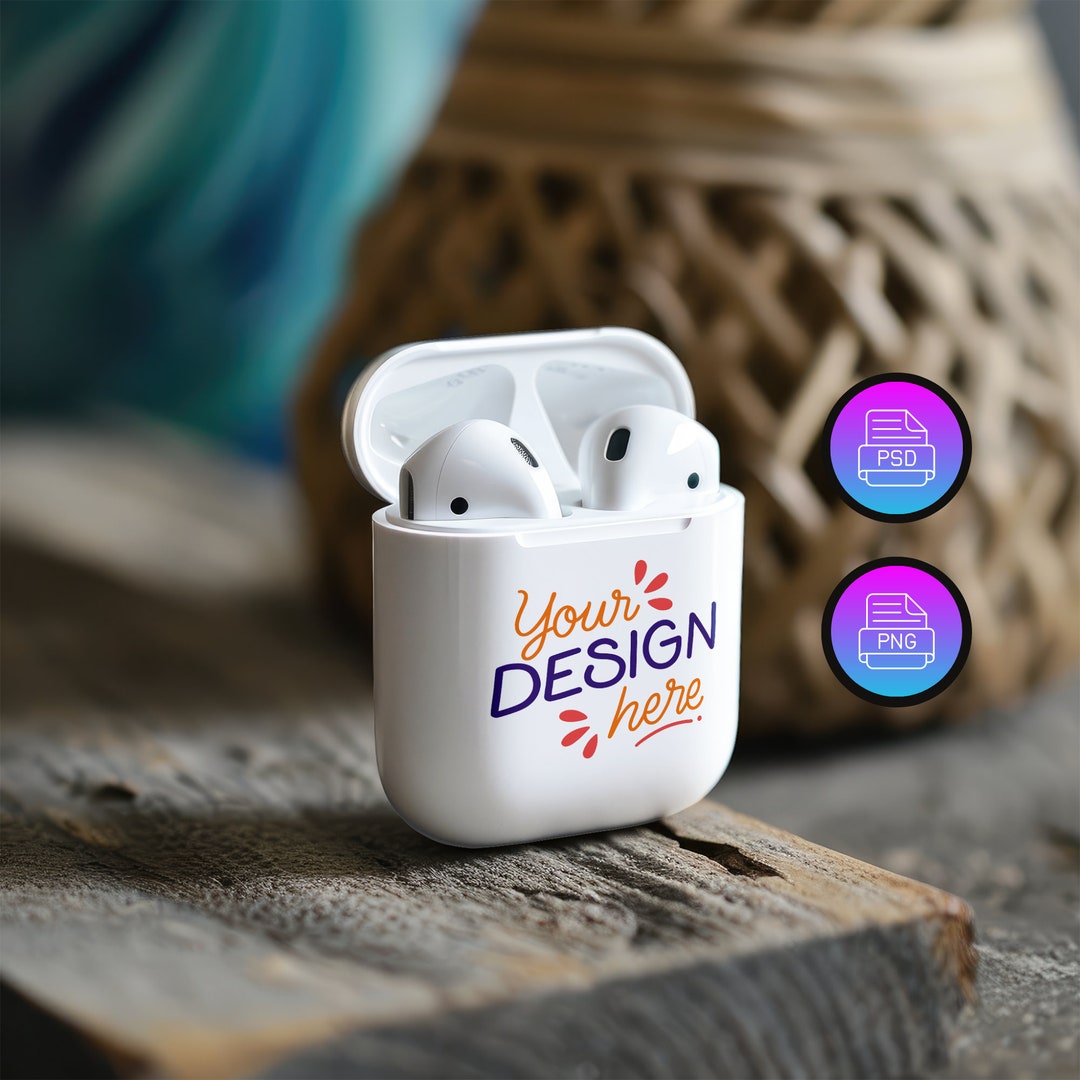 Airpods Case Mockup | 2nd/1st Gen Airpods Case Mockup | Dye Sublimation ...