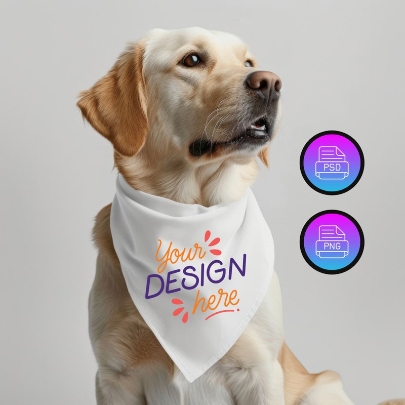 Dog Bandana Sublimation - Etsy