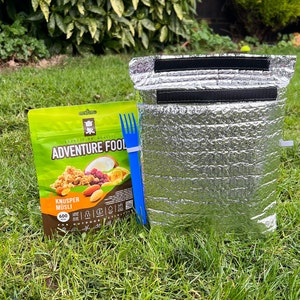 Light Weight Food Insulator, Wild Camping Essential, Camping Food Pouch ...