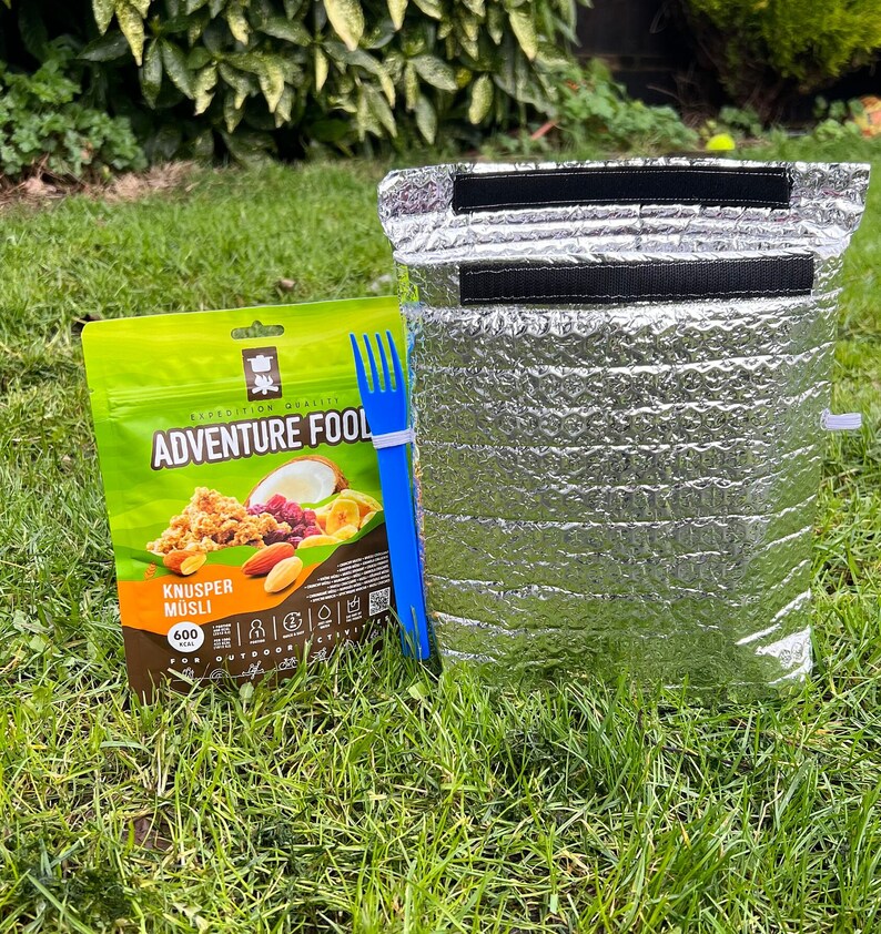 Light Weight Food Insulator, Wild Camping Essential, Camping Food Pouch ...