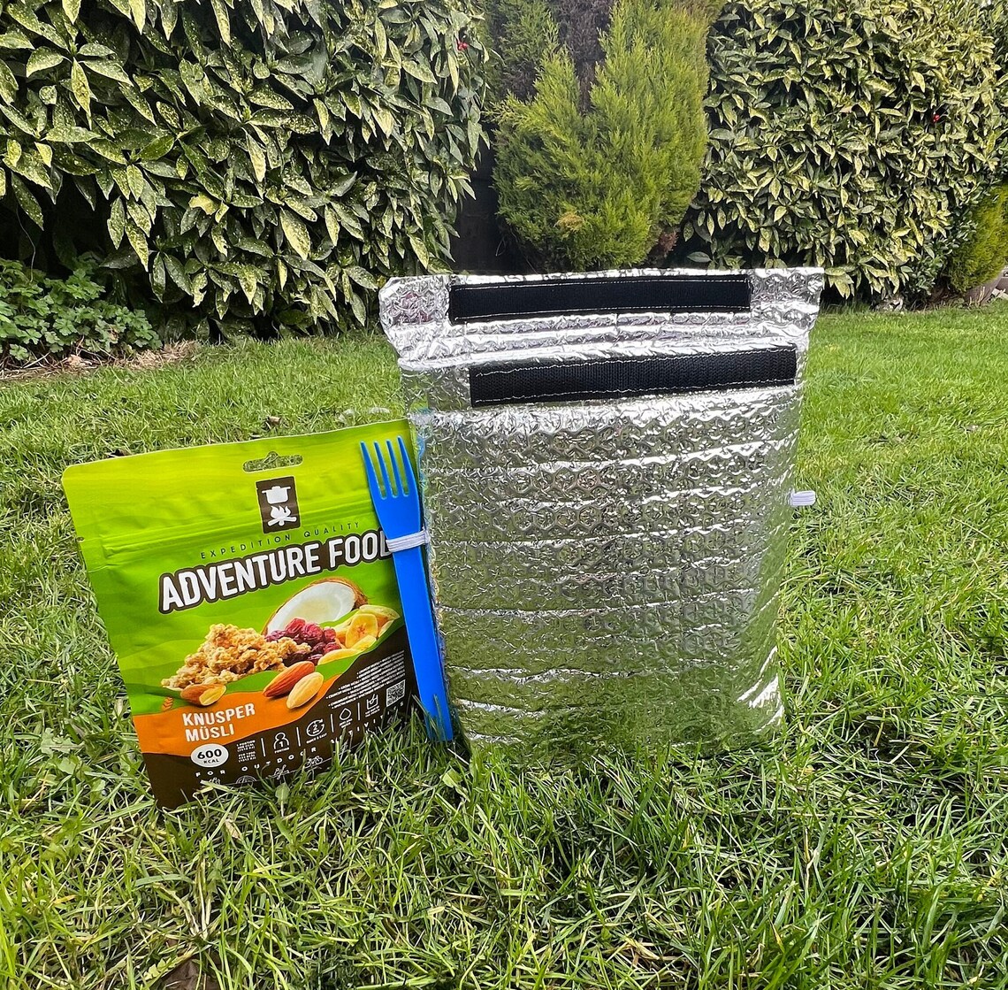 Light Weight Food Insulator, Wild Camping Essential, Camping Food Pouch ...