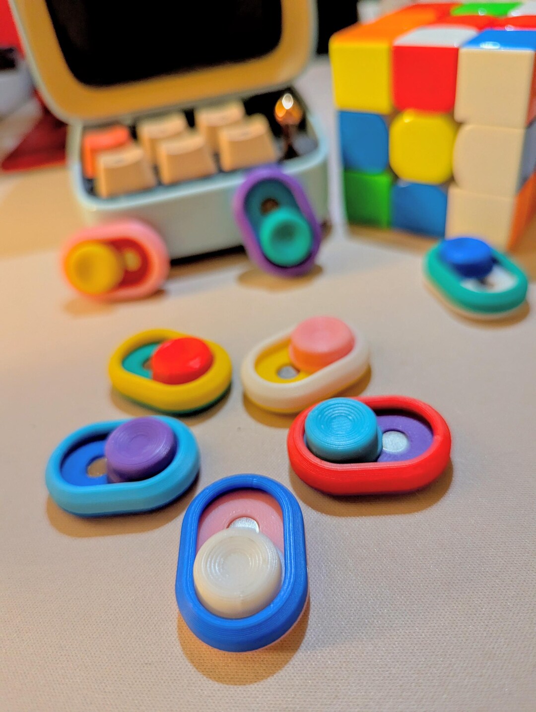 Mini Magnetic Fidget Switch - Etsy
