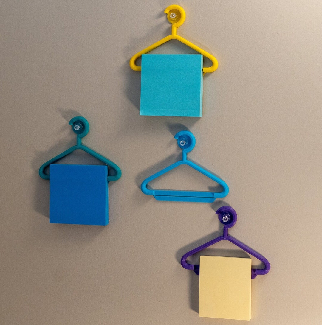 Sticky Note Hanger 3x3 Post It Note Hanger - Etsy