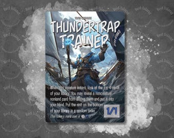 RAT Bloomburrow MTG Offspring Custom Token Free Shipping Manga Line for ...