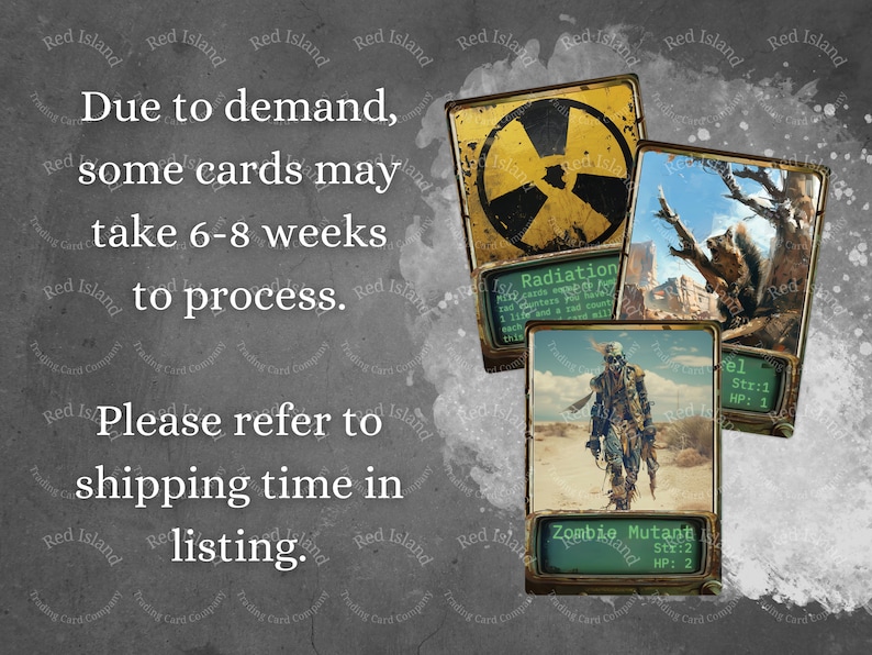JUNK Fallout Inspired Token for MTG and Other Trading Card Games ...