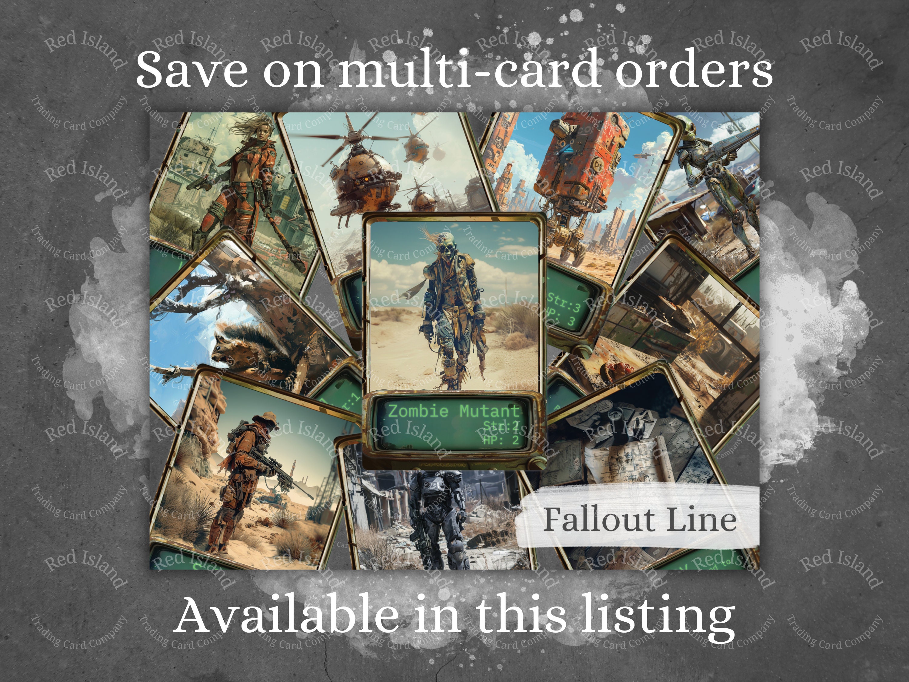 SETTLEMENT Fallout Inspired Token for MTG and Other Trading Card Games ...