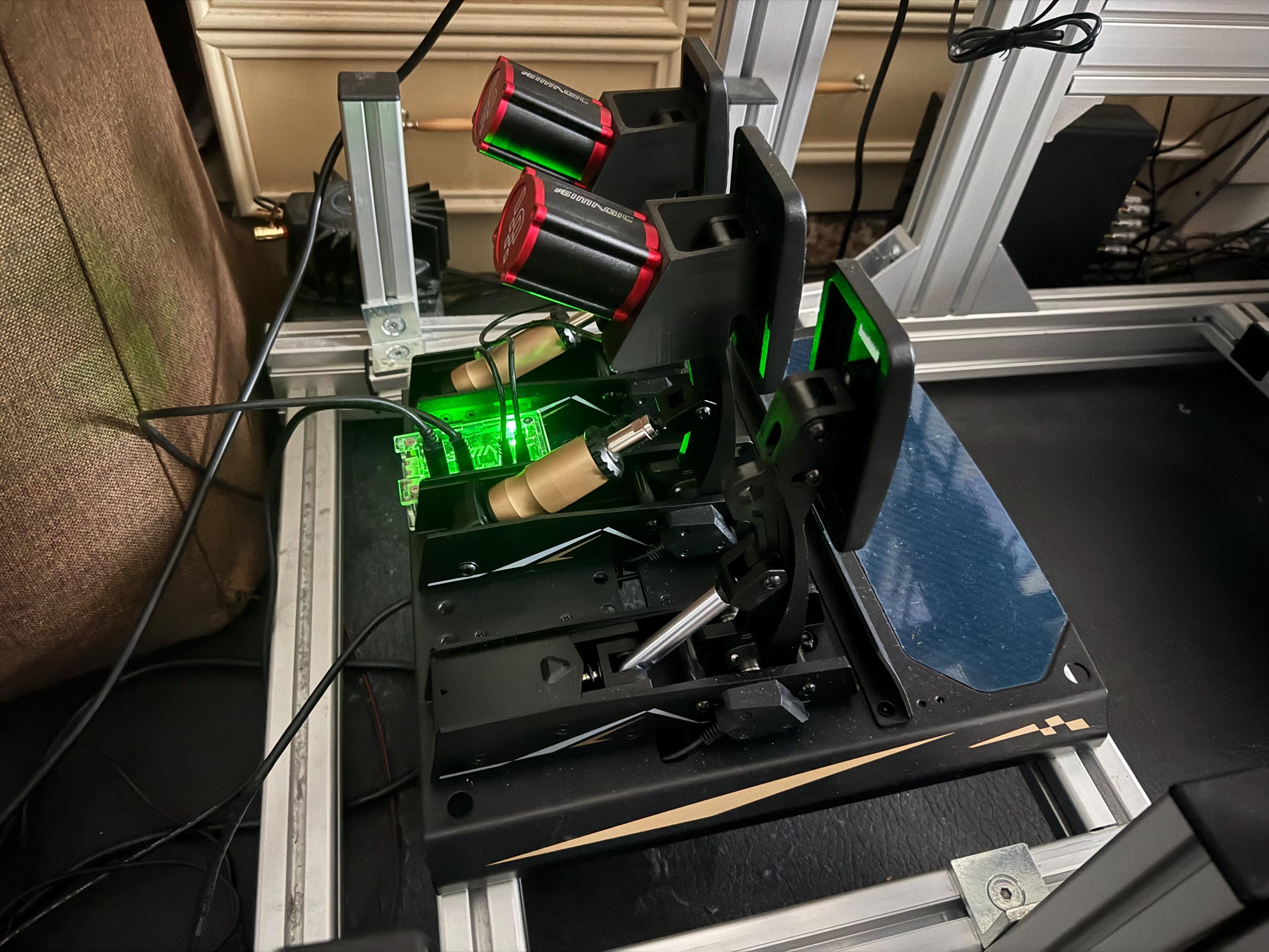 3D Printed Moza CRP2 Mount for Simagic Haptic Pedal Reactors - Etsy