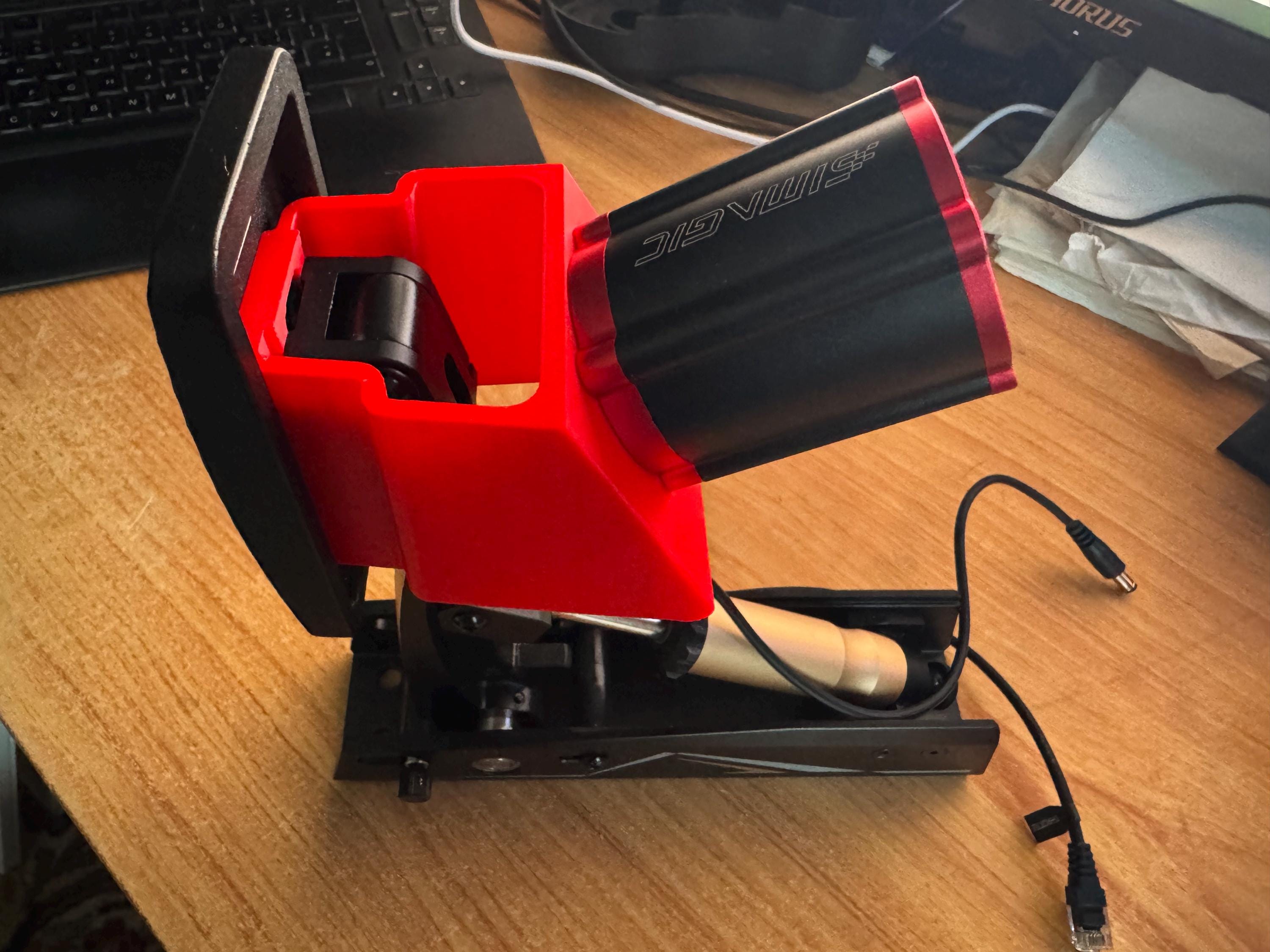 3D Printed Moza CRP2 Mount for Simagic Haptic Pedal Reactors - Etsy