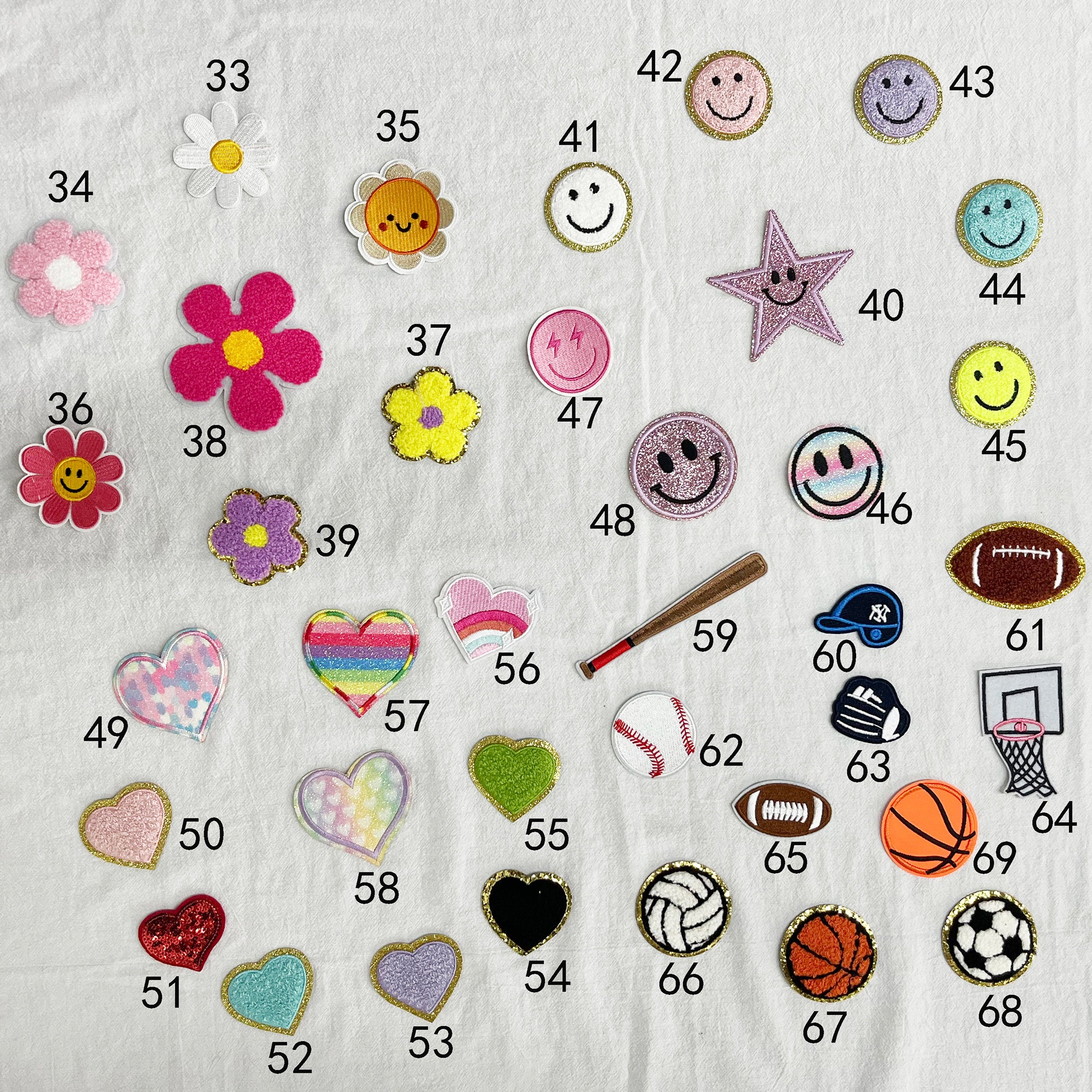 Personalized Kids Patchs Jean Jacket, Custom Girls Toddler Chenille ...