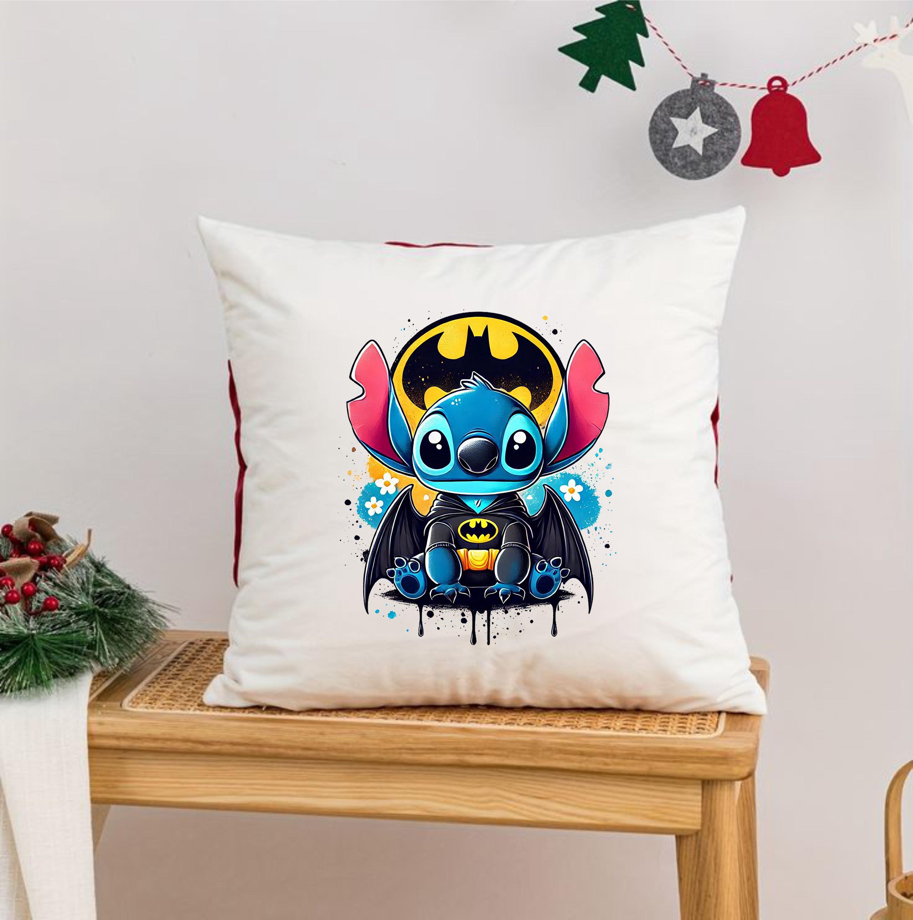 Set of 5 PNG Watercolor Splash SUPERHERO STITCH Png Digital Images for ...