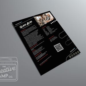 Editable Band EPK Template – Professional Electronic Press Kit for ...