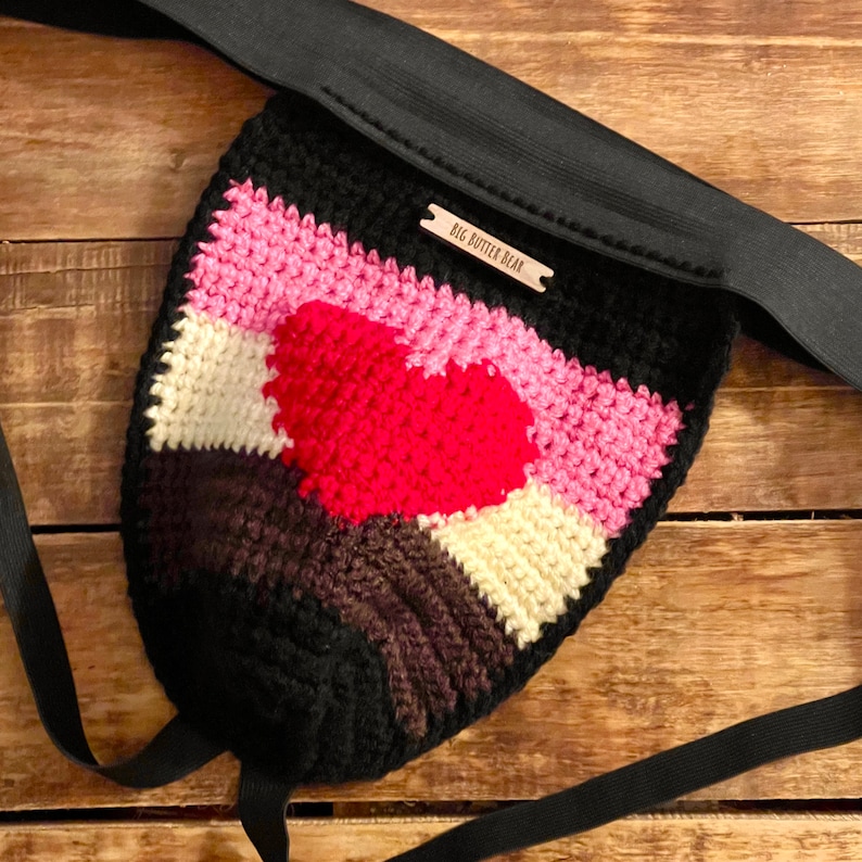 Crochet Adipophilia Flag Jockstrap, Fat Pride Made to Size - Etsy