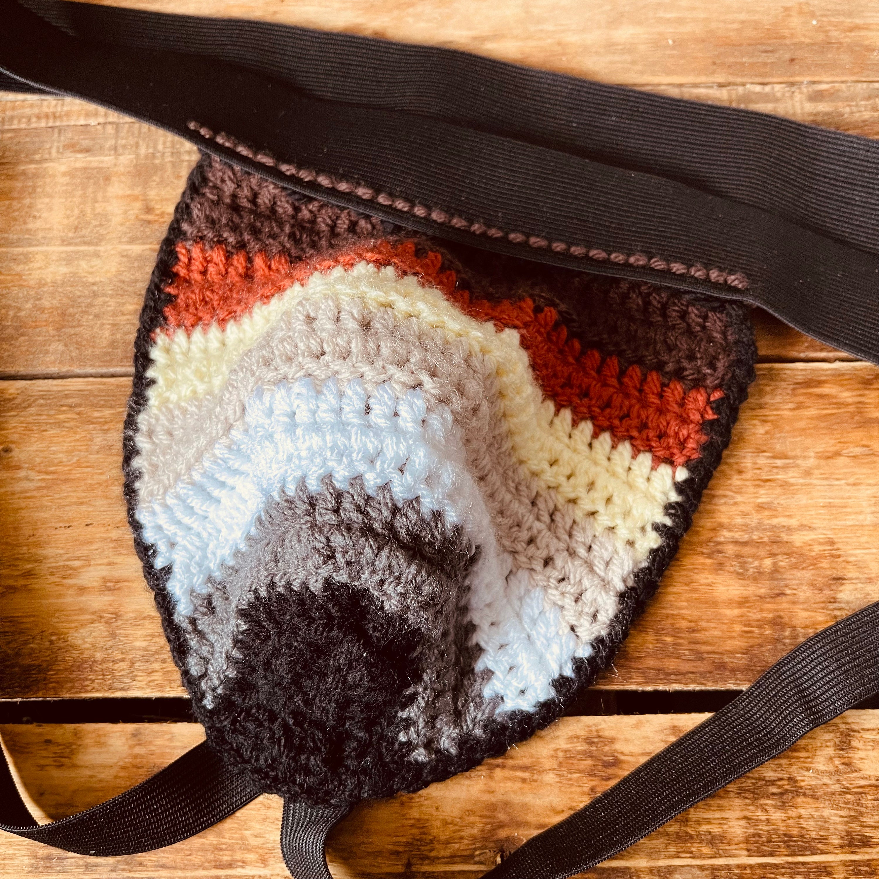 Crochet Bear Flag Jockstrap, Bear Pride Made to Size - Etsy