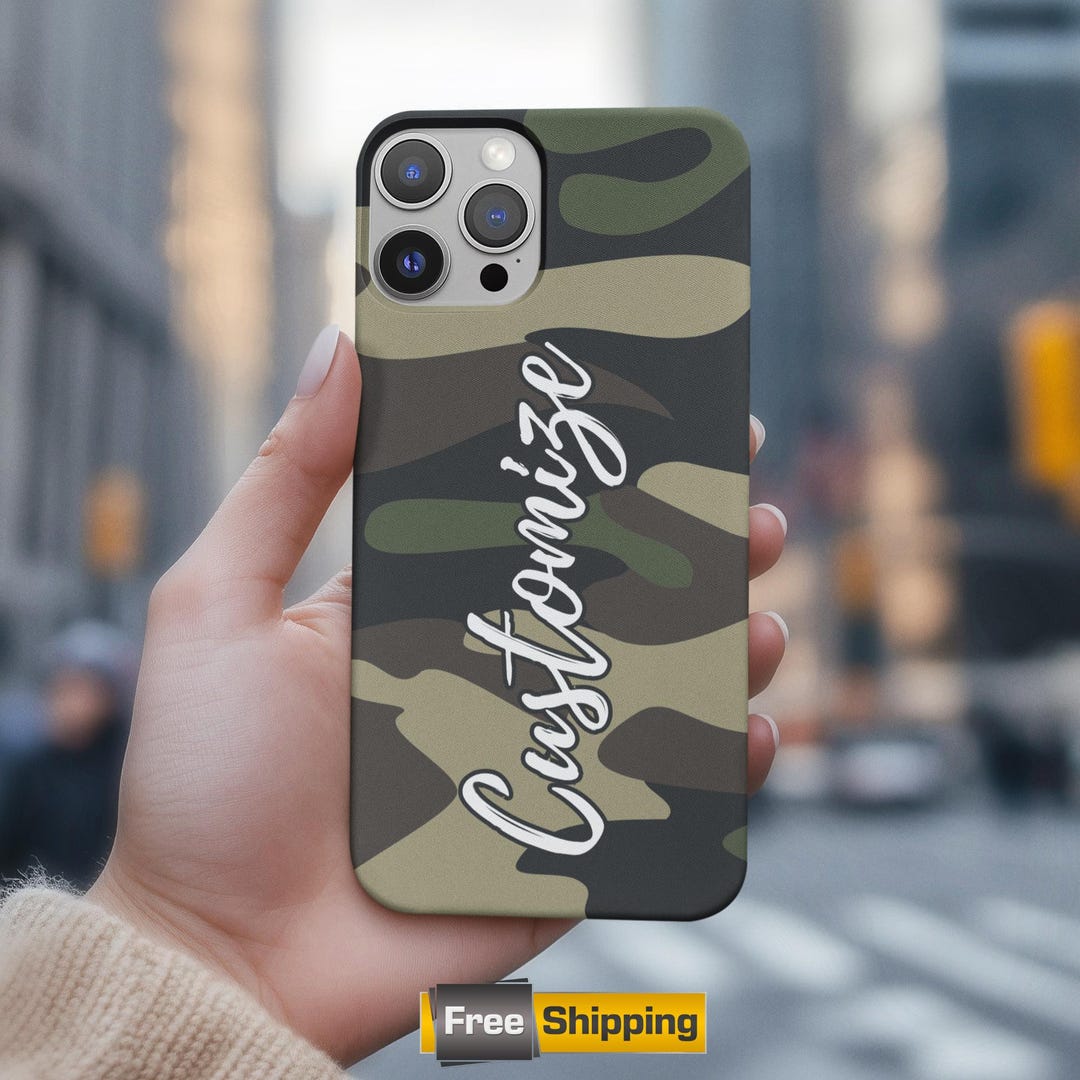 Custom Army Phone Case, Military Retirement Gift, Veteran Gift, Veteran ...