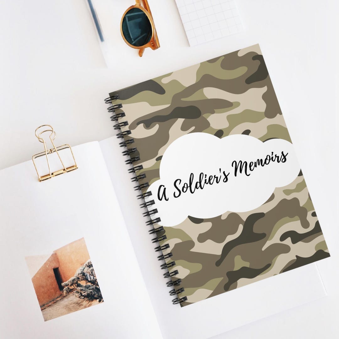 Military Diary, Letters to My Soldier Journal, Army Notebook, Air Force ...