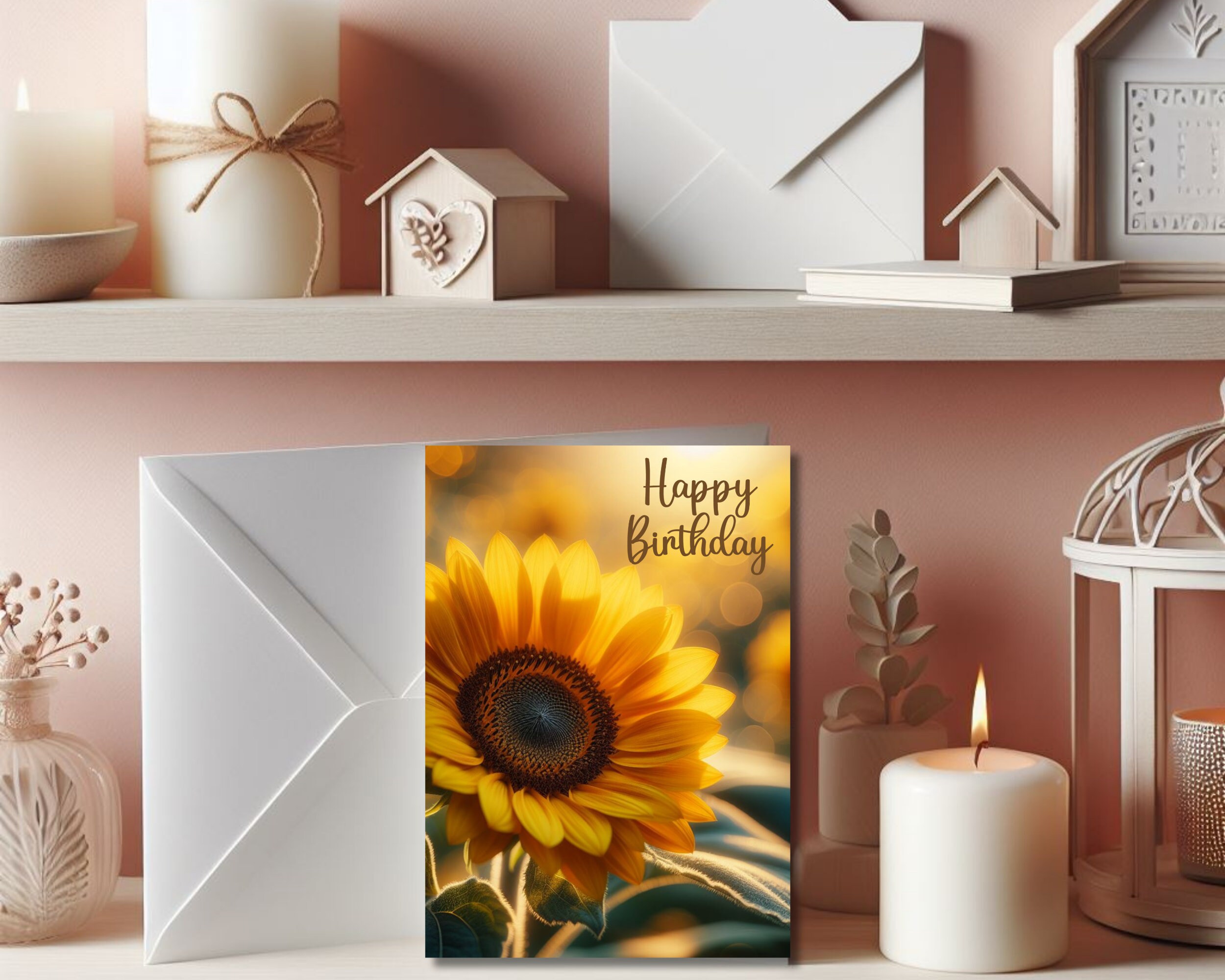 Printable Happy Birthday Sunflower, Birthday Sunflowers, Sunflower ...