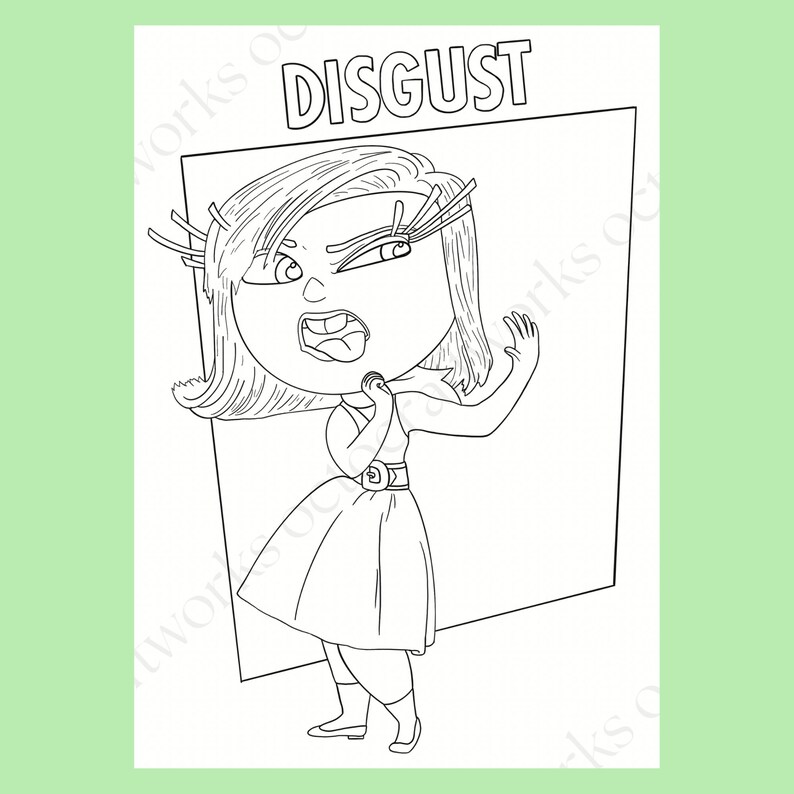 Inside Out 2 Coloring Pages , Kids Colouring Pages , Kids Activity ...
