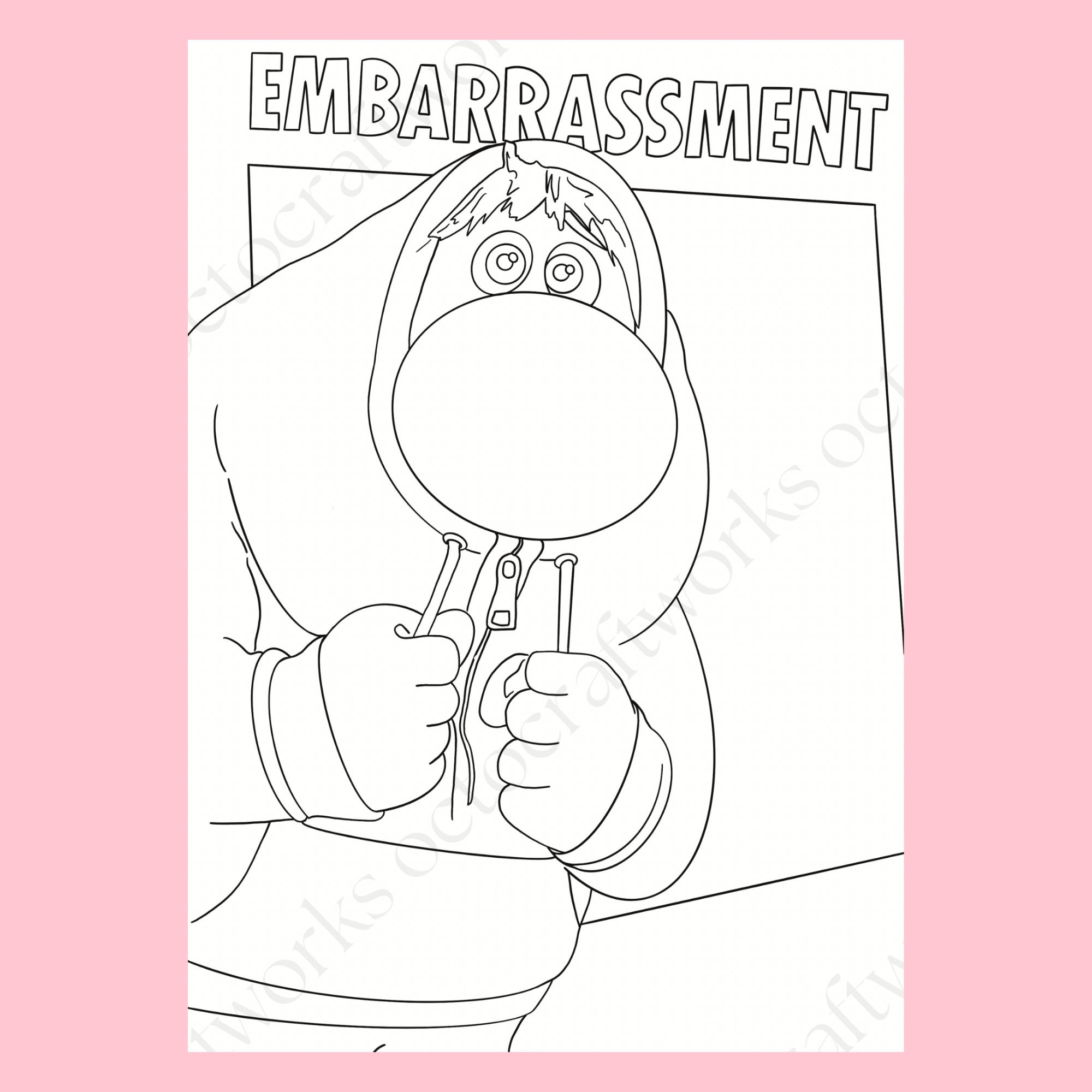 Inside Out 2 Coloring Pages , Kids Colouring Pages , Kids Activity ...