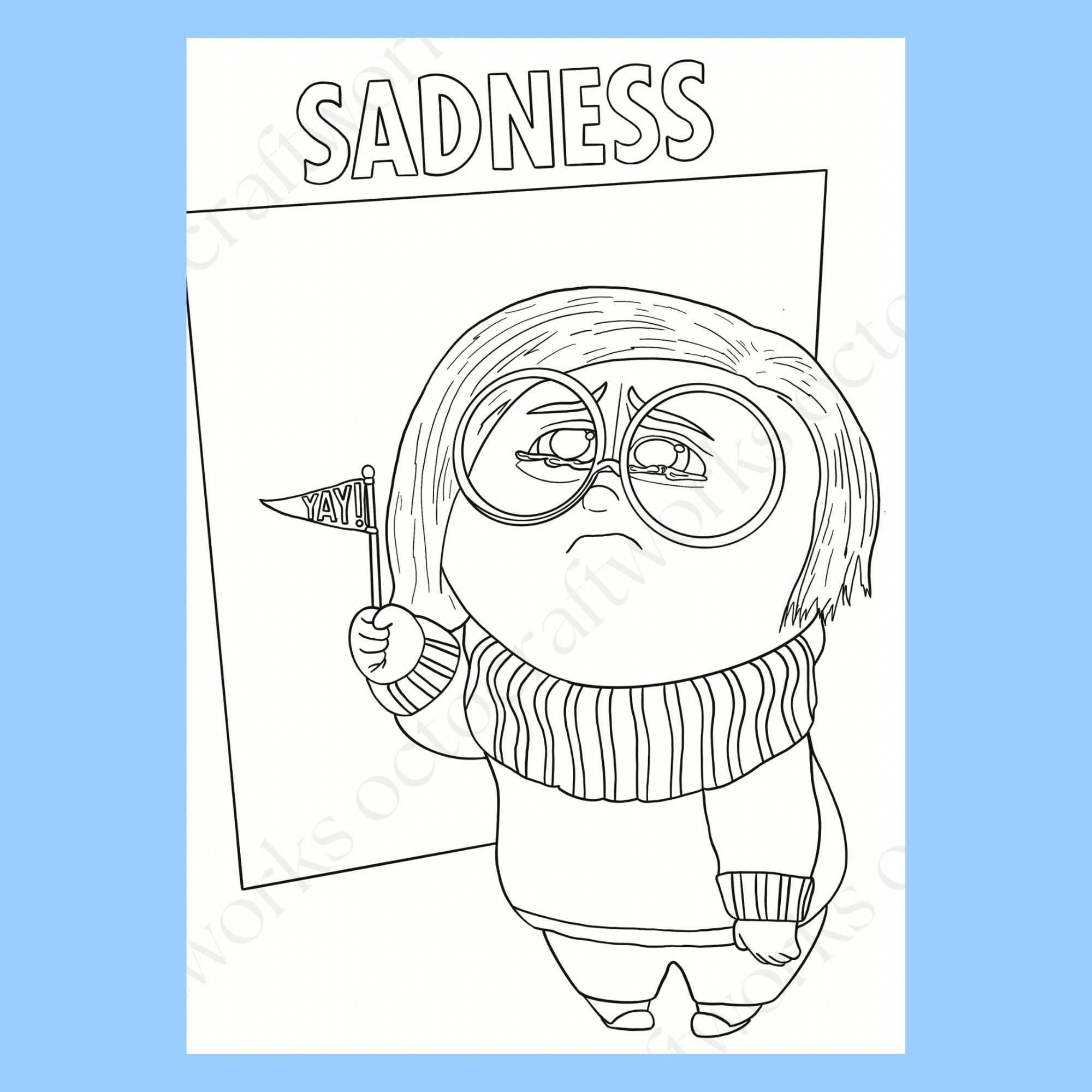 Inside Out 2 Coloring Pages , Kids Colouring Pages , Kids Activity ...