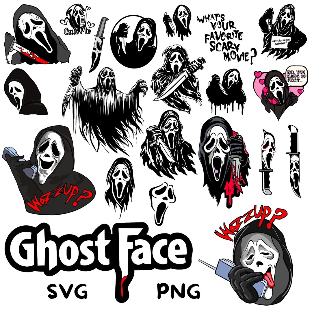 Ghostface Svg , Scream Svg , Horror Svg , Halloween Svg, No You Hang up ...