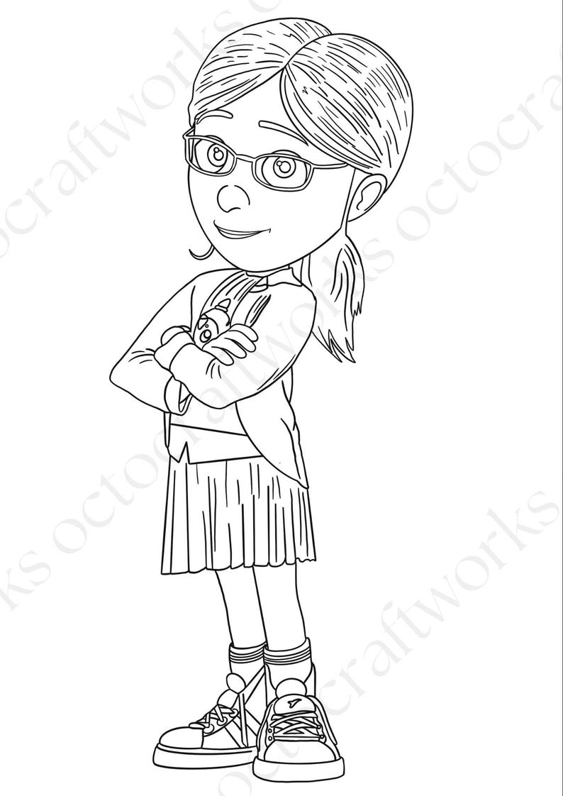 Despicable Me 4 Coloring Pages , Kids Coloring Pages , Kids Activity ...