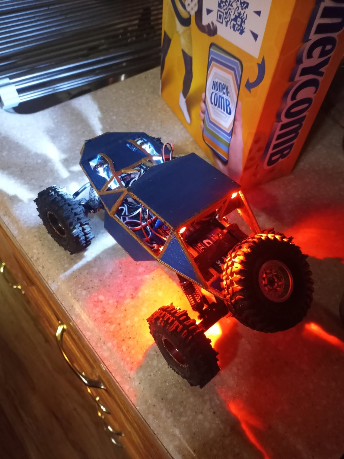 TRX4M Mini Bomber Chassis With Headlight, Tail Light and Rock Light ...