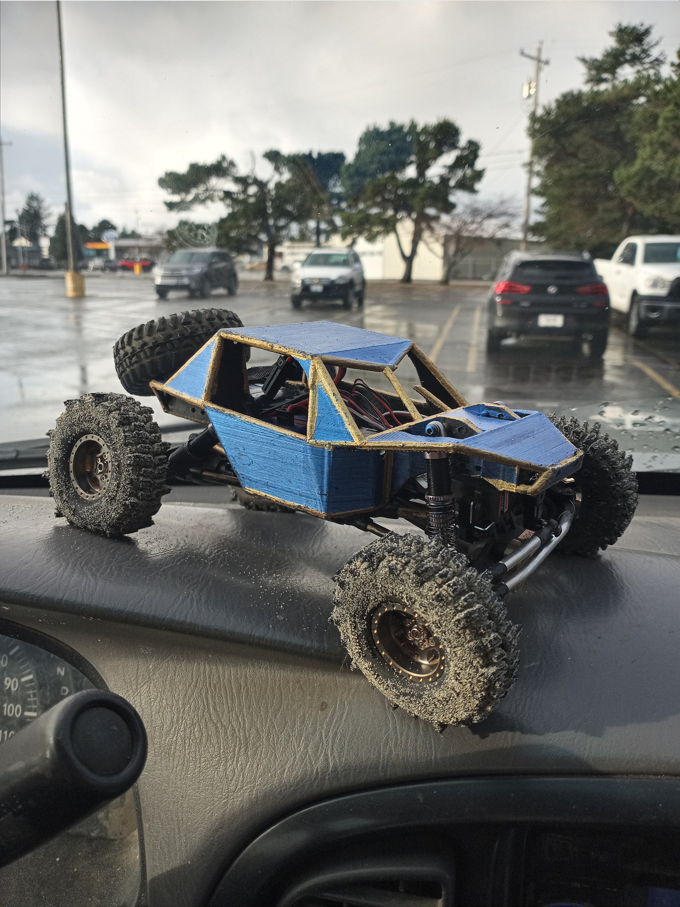 TRX4M Mini Bomber Chassis With Headlight, Tail Light and Rock Light ...