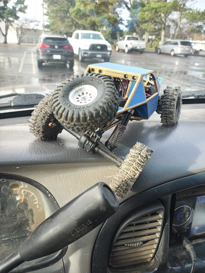 TRX4M Mini Bomber Chassis With Headlight, Tail Light and Rock Light ...