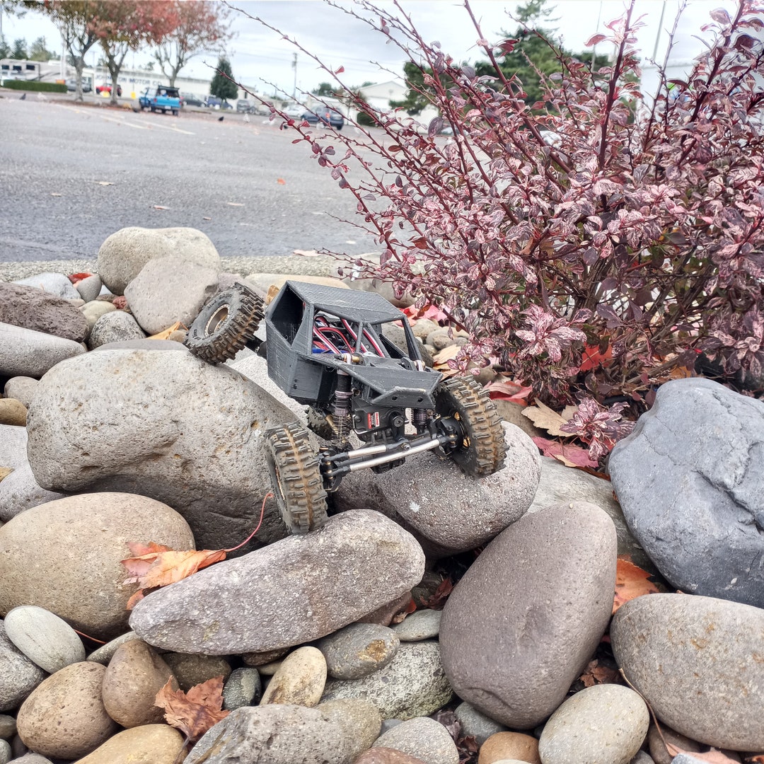 TRX4M Mini Bomber Chassis With Headlight, Tail Light and Rock Light ...