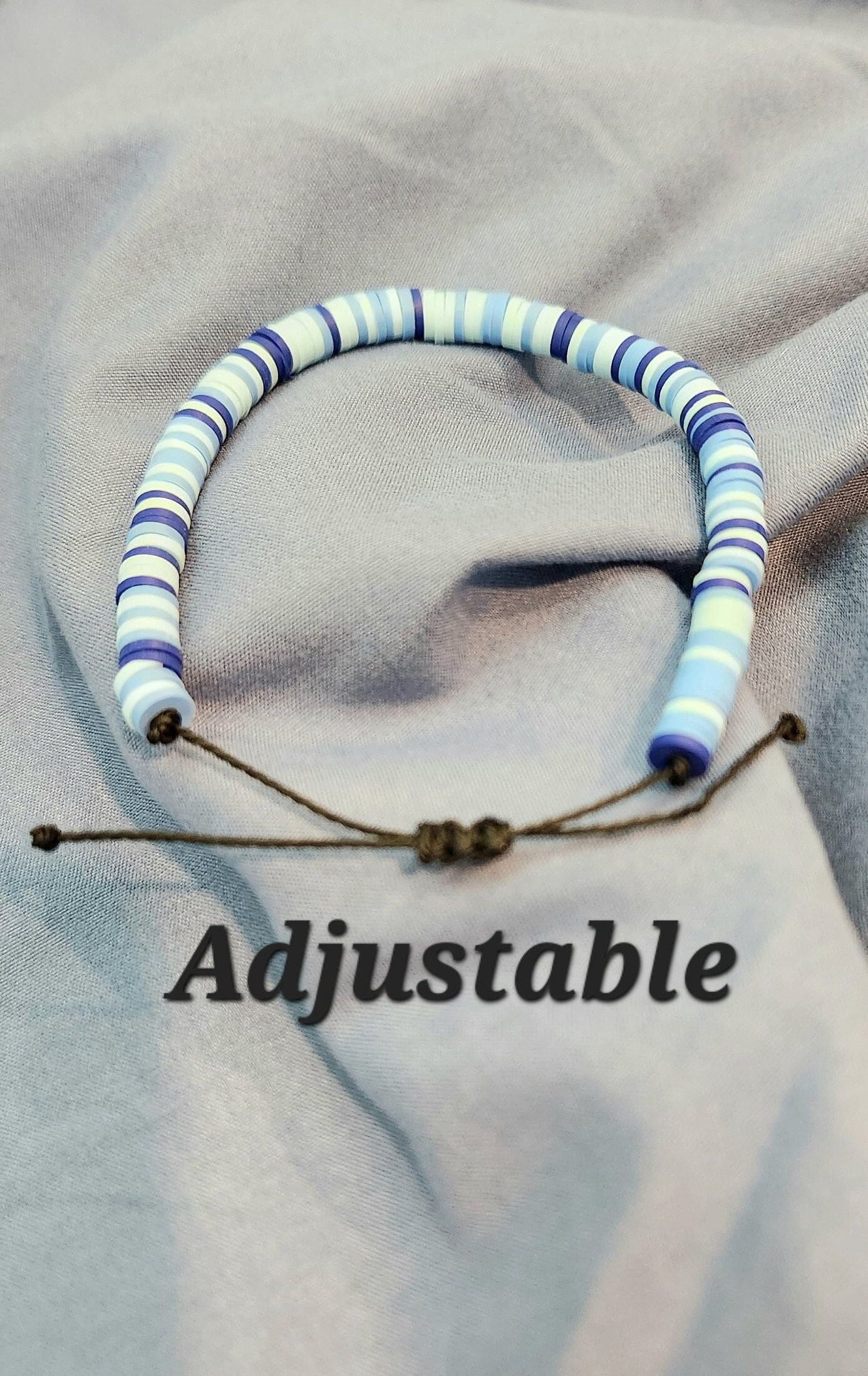 Loyal /different Shades of Blue/ajustable/cute Bracelets - Etsy