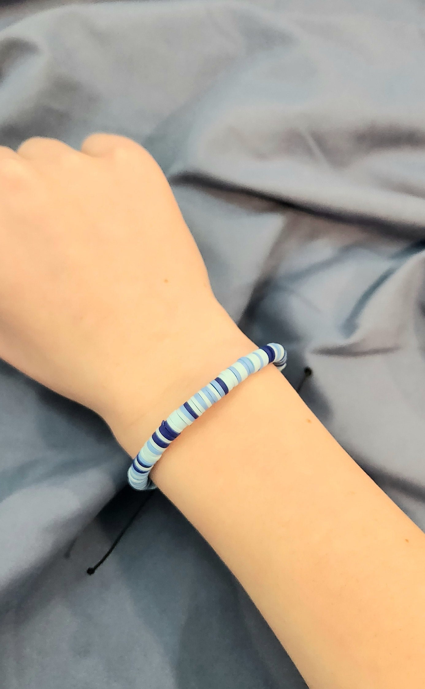 Loyal /different Shades of Blue/ajustable/cute Bracelets - Etsy