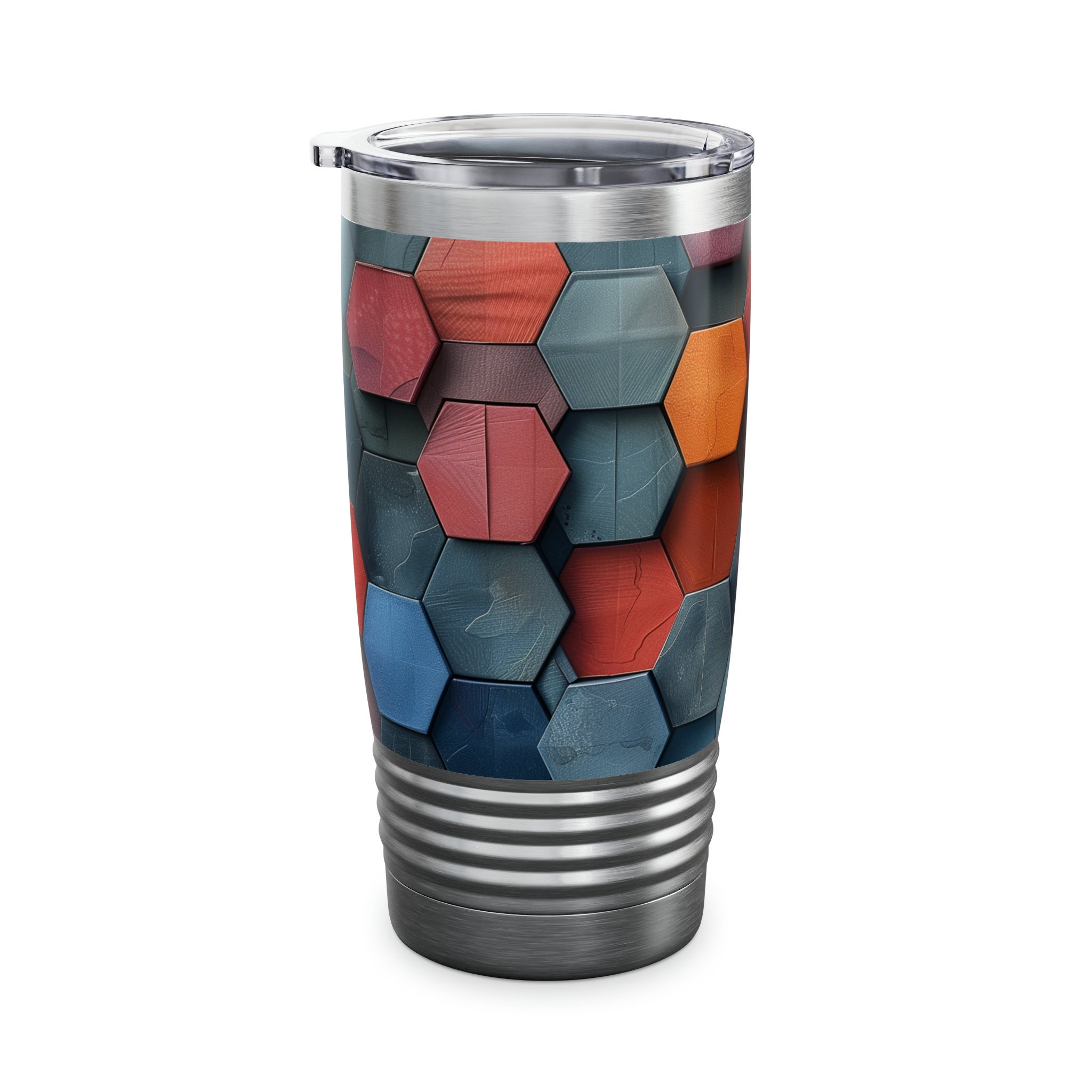 Geometric Ringneck Tumbler, 20oz - Etsy