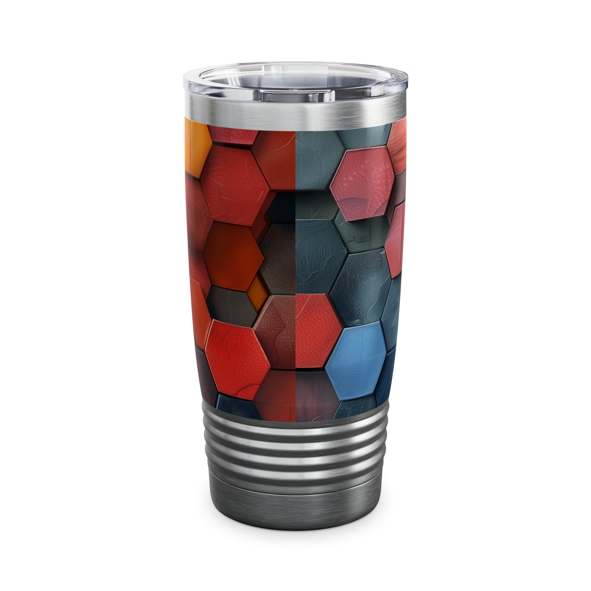 Geometric Ringneck Tumbler, 20oz - Etsy
