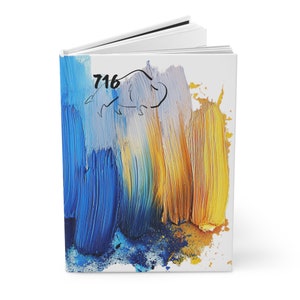 Blue Yellow 716, Buffalo, Sabres, Western Ny, Erie County Hardcover ...