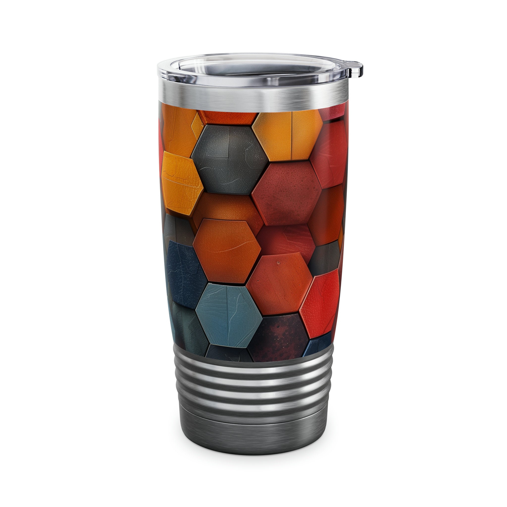 Geometric Ringneck Tumbler, 20oz - Etsy