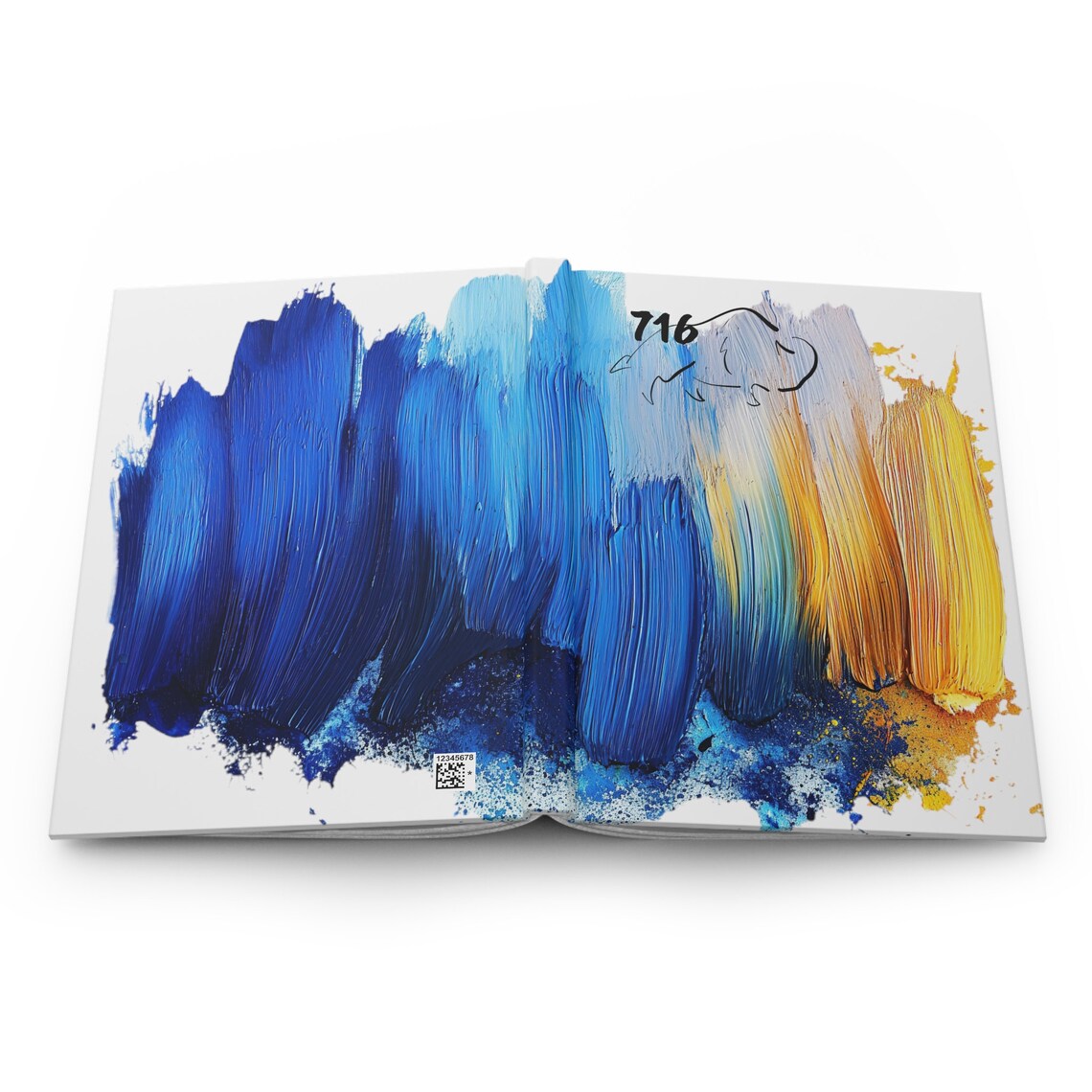 Blue Yellow 716, Buffalo, Sabres, Western Ny, Erie County Hardcover ...