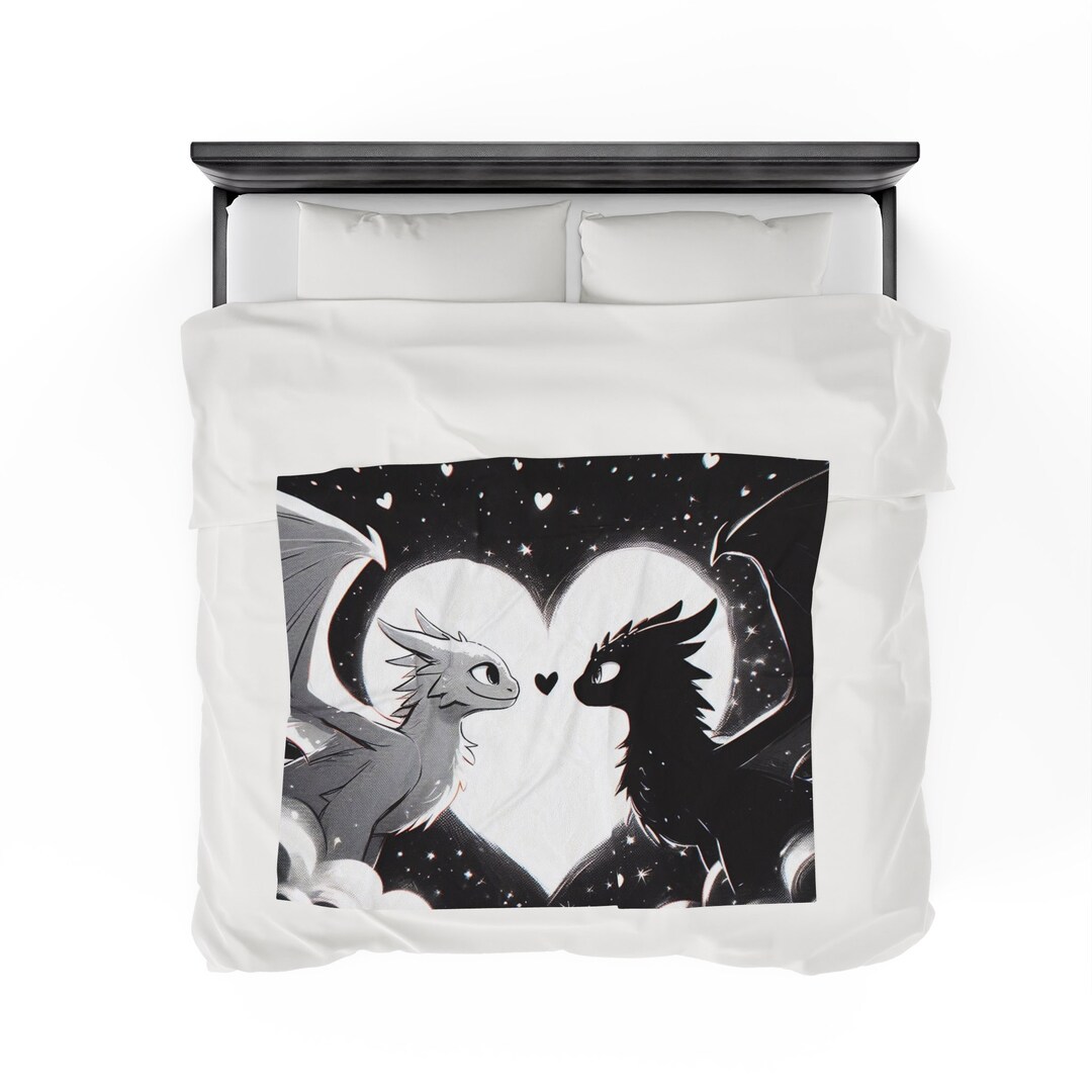 HTTYD Velveteen Plush Blanket - Etsy