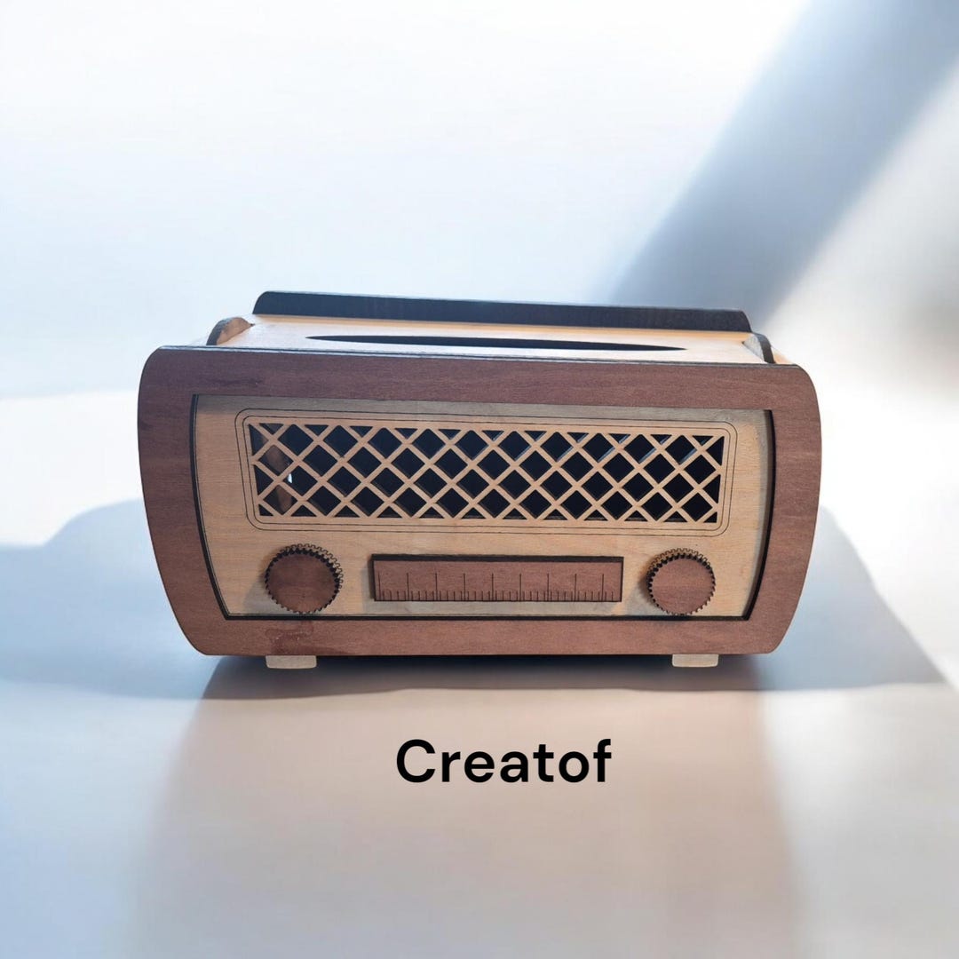 Transitor Tissue Box - Etsy