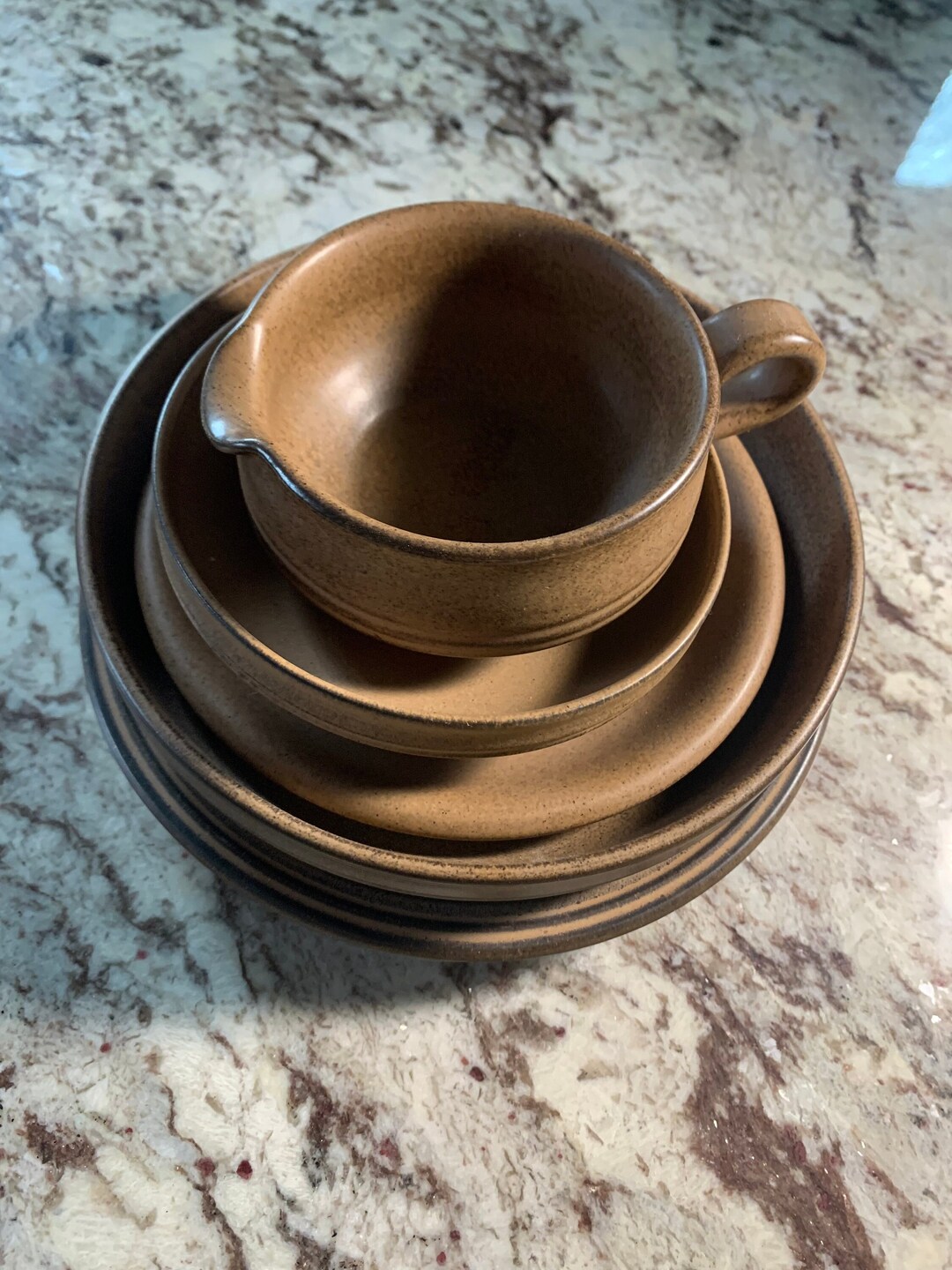 Classic Denby/hall English Stoneware Cimmaron NEW the Groovy 60's & 70 ...